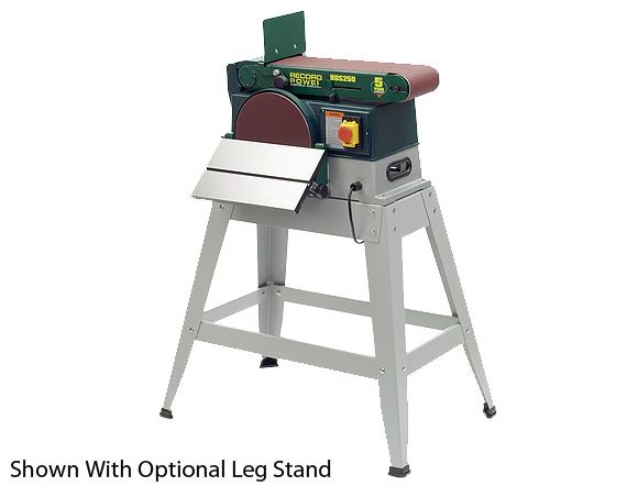 Record Power BDS250 10" x 6" Belt & Disc Sander