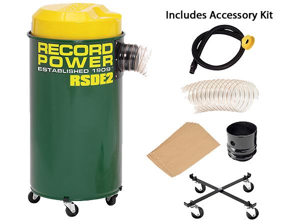 Record Power RSDE2 - Fine Filter 50 Litre Extractor
