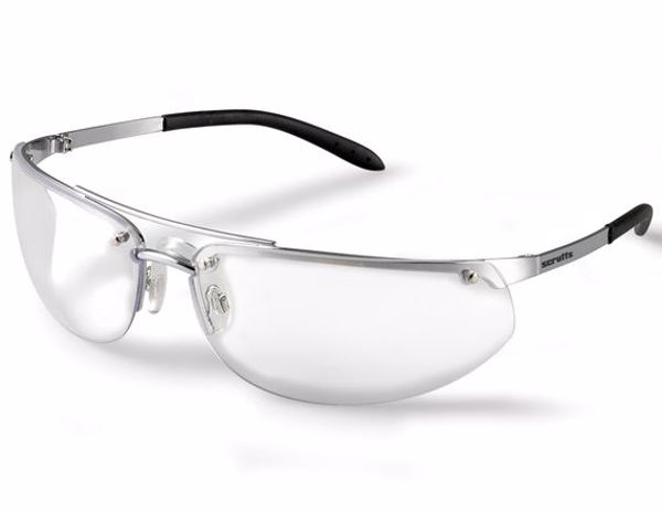 CE Rated CE Rated Safety Glasses - Metal Frame - Orange Lens