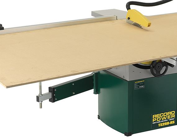 Record Power TS250RS 10" Table Saw With Heavy Duty Sliding Beam ...