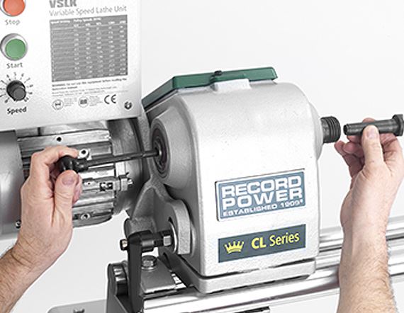 CL4 Professional Electronic Variable Speed LatheRecord Power CL4-CAM ...