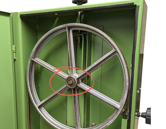 Elektra Beckum BAS 315, 316, 317 Bandsaw - Wheel Bearing