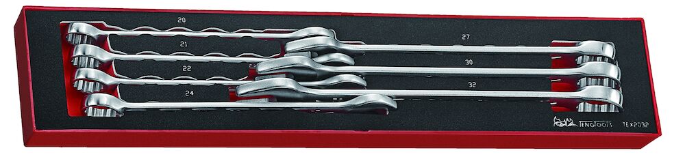 Teng Tools Combination Spanner Set FOAMX4 7 Pieces TEX2032 | Bedford ...
